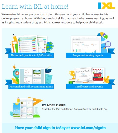 IXL – St. Johns Virtual School